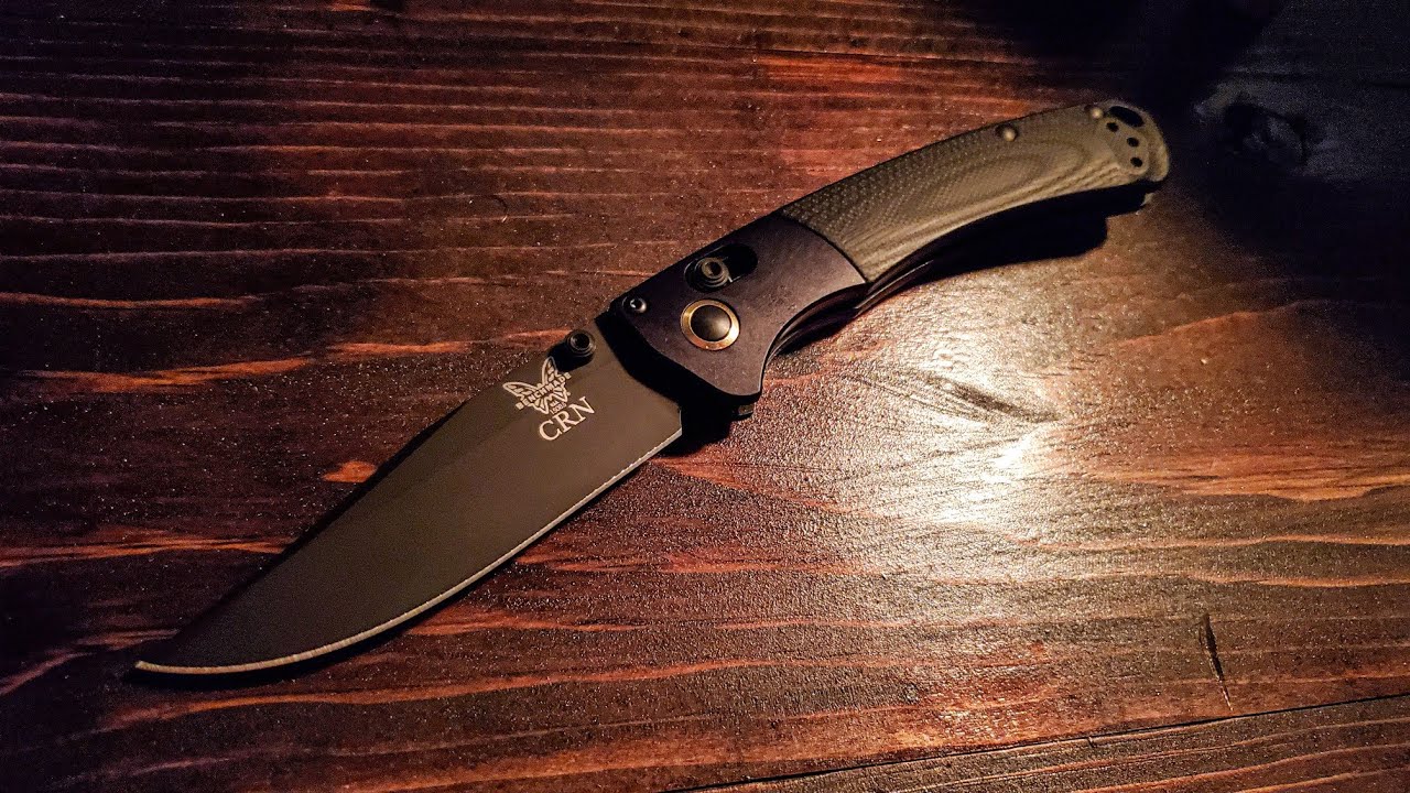 MY FIRST GRAIL/CUSTOM! - Benchmade Mini Crooked River - Knife Unboxing ...
