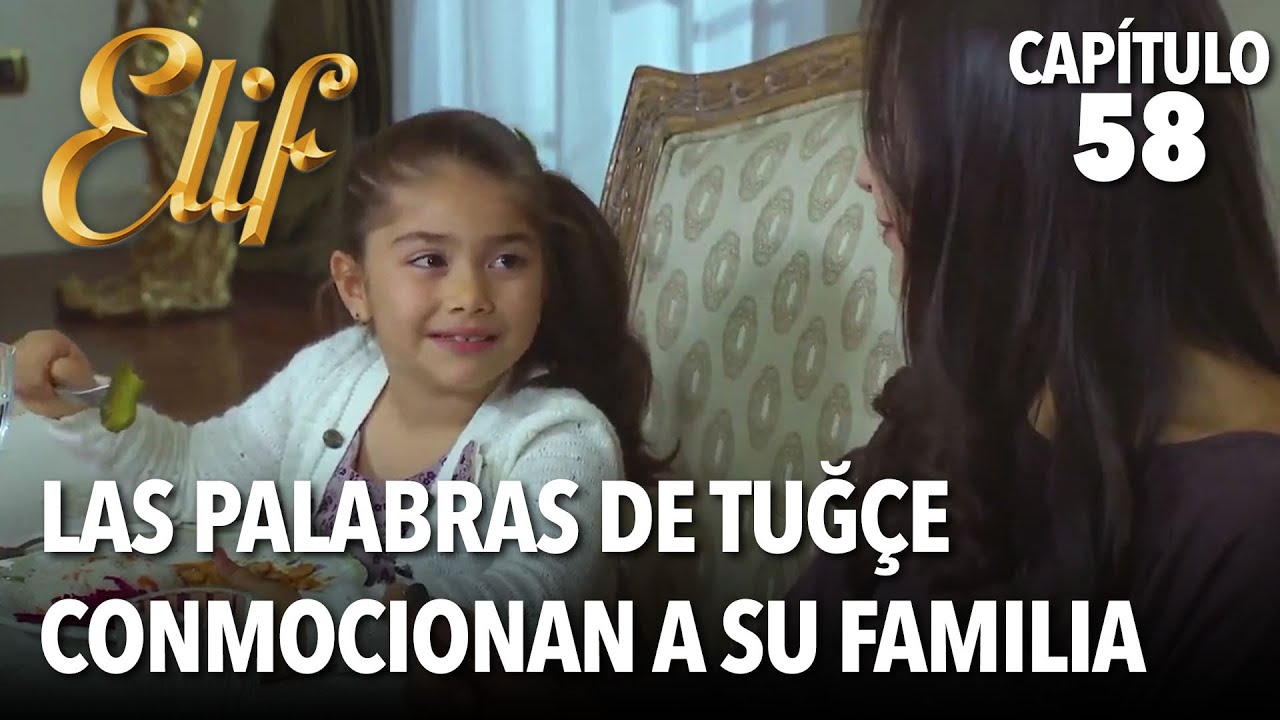 Las palabras de Tuğçe conmocionan a su familia | Elif Capítulo 58 - YouTube