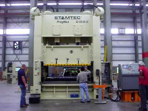 STAMTEC Mechanical Press - YouTube