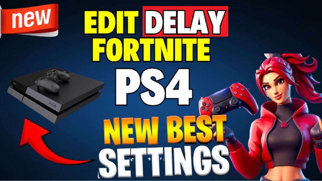 How to Fix Edit Delay Fortnite PS4 - YouTube