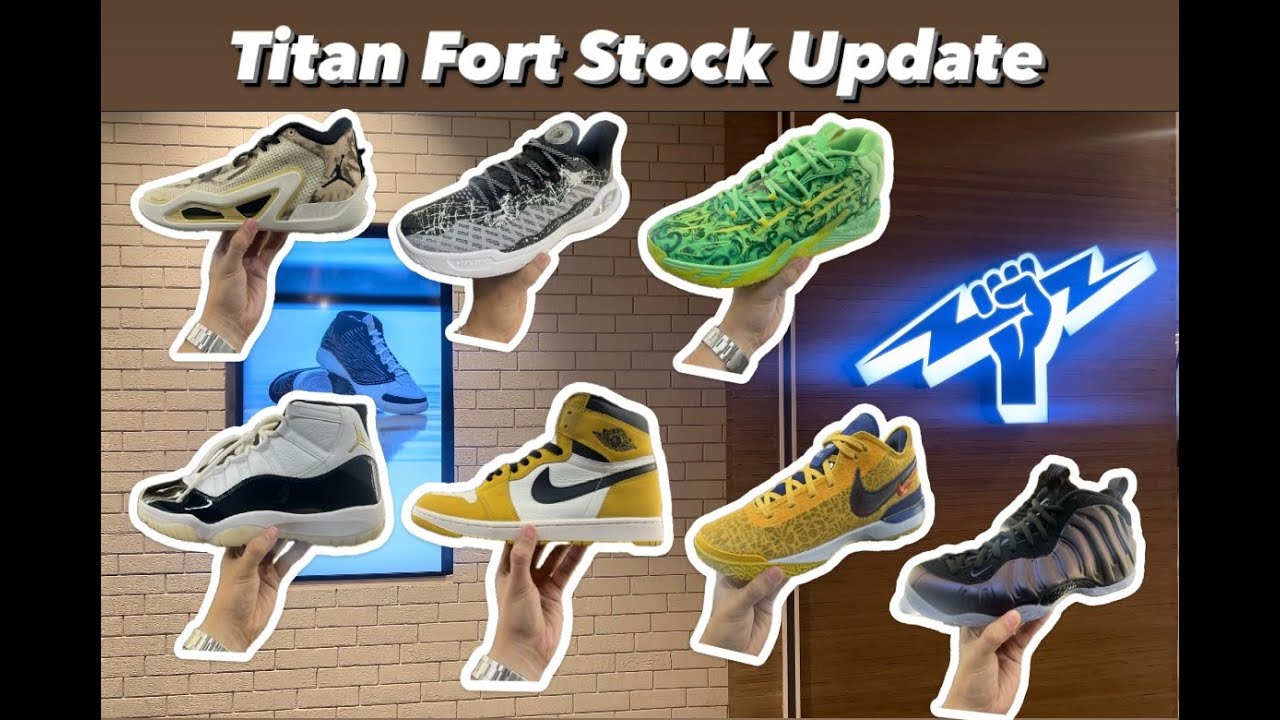 Titan Fort BGC Stock Update | Nike | Jordan | Anta | Puma | Adidas ...