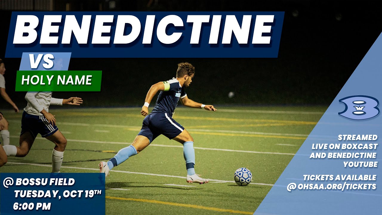 Benedictine Soccer vs. Holy Name: Playoffs RD. 1 - YouTube