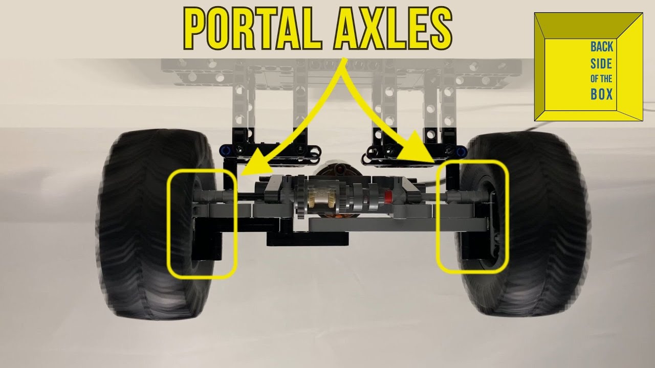 Engineering explained with LEGO technic: Portal axles - not only for ...