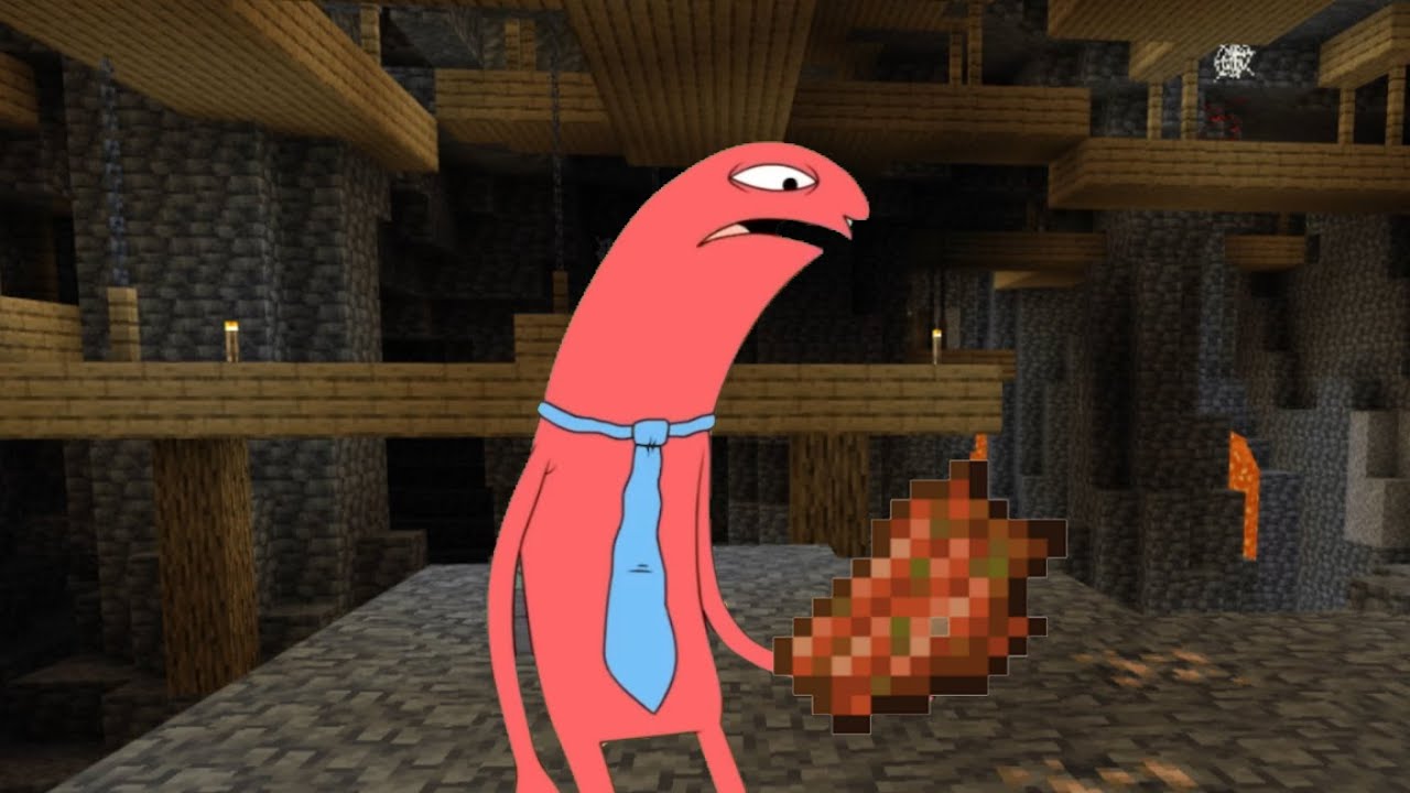 When you get rotten flesh from a zombie in minecraft - YouTube