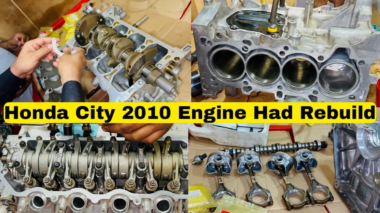 Complete Engine Head Rebuild of Honda City - YouTube