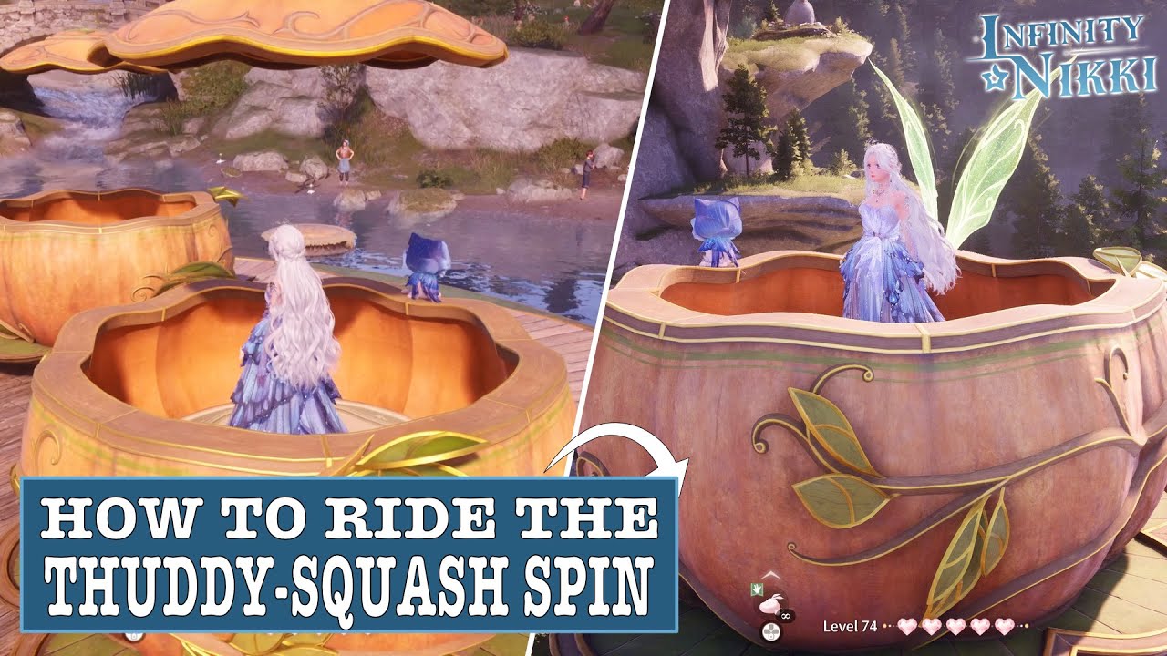 Infinity Nikki - How to Ride the THUDDY-SQUASH SPIN - YouTube