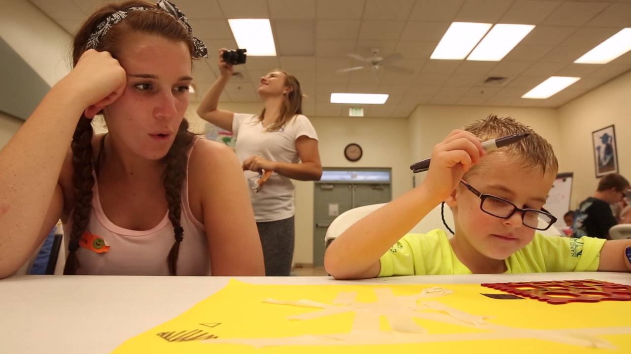 Art class for the visually impaired - YouTube
