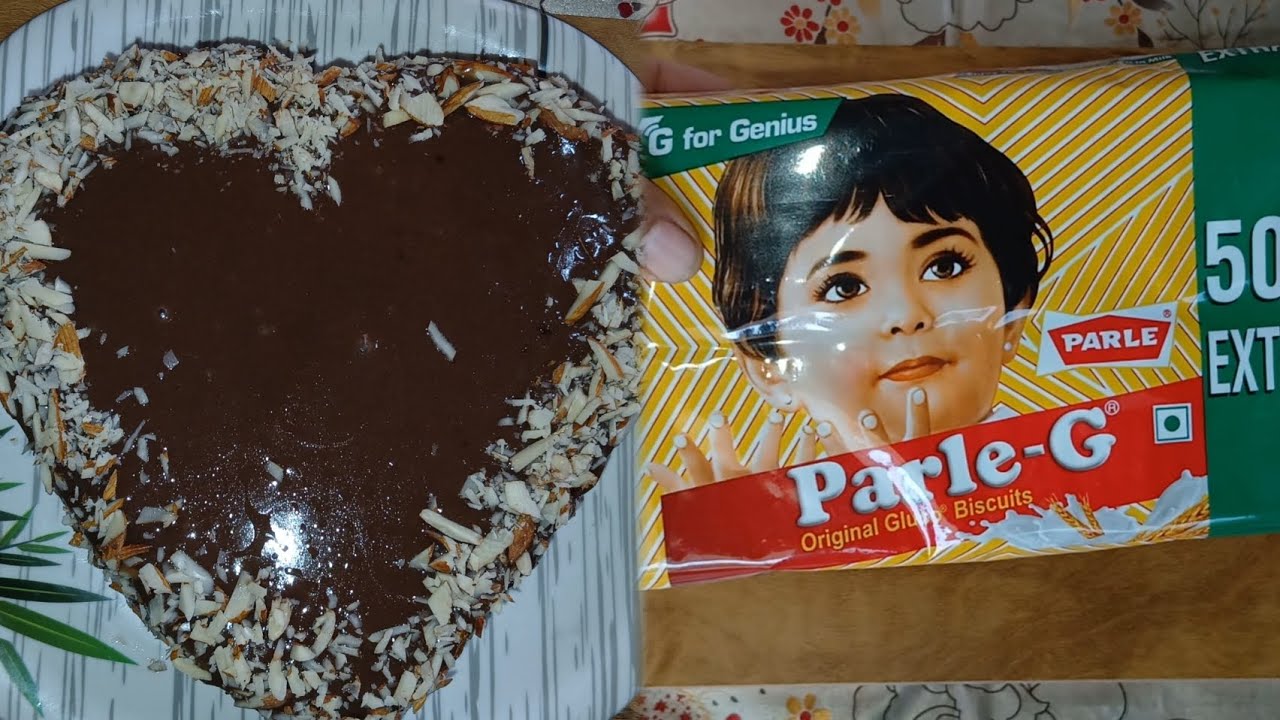 parle g biscuits cake easy recipe chocolatety cake - YouTube