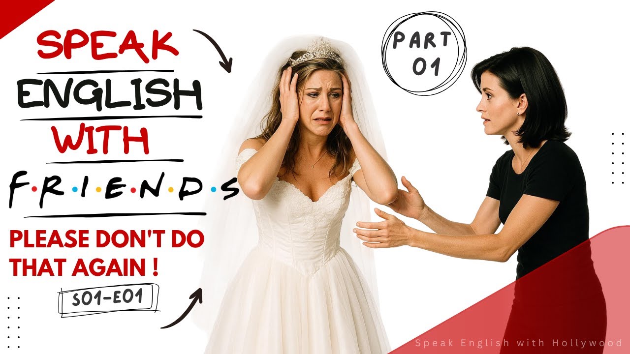 Learn English with FRIENDS | Please don't do that again ! | Listen ...