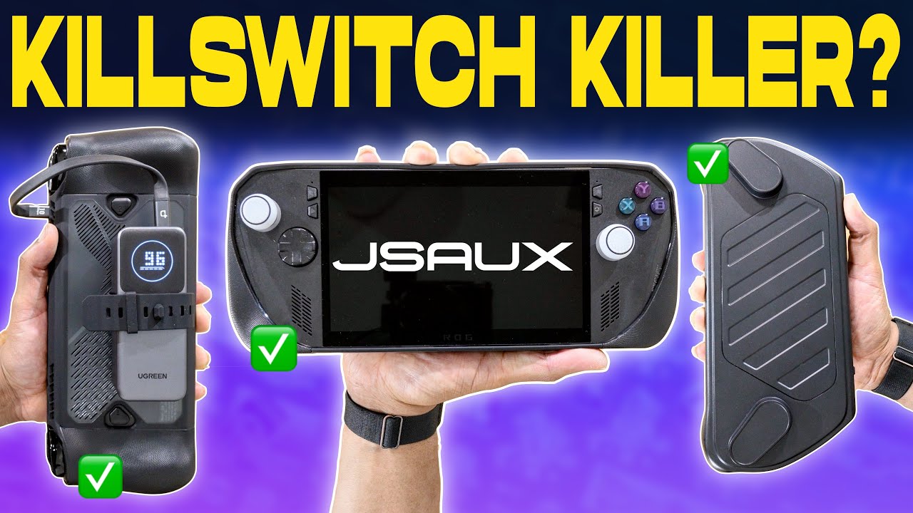 The Best ROG Ally X Case? | Jsaux Mod Case - YouTube