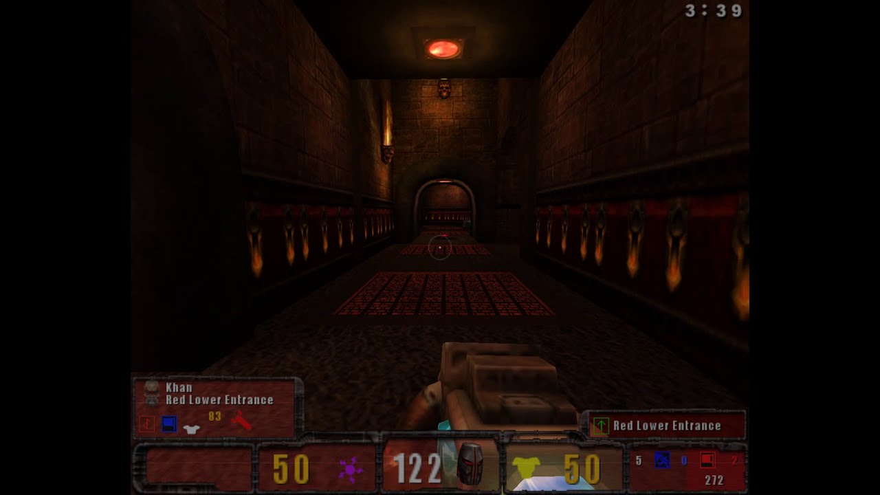 Quake 3: Team Arena (Gameplay) (Capture the Flag Map12: Stronghold ...