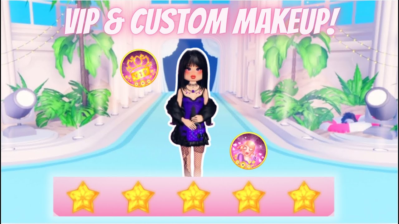 Dress To Impress BUT With VIP & Custom Makeup! | Roblox - YouTube