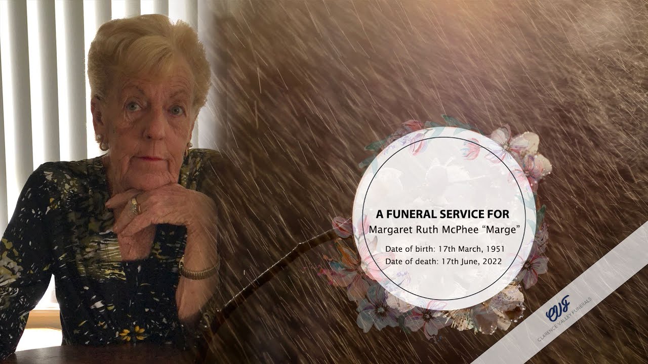 In Loving Memory of Margaret Ruth McPhee “Marge” - YouTube