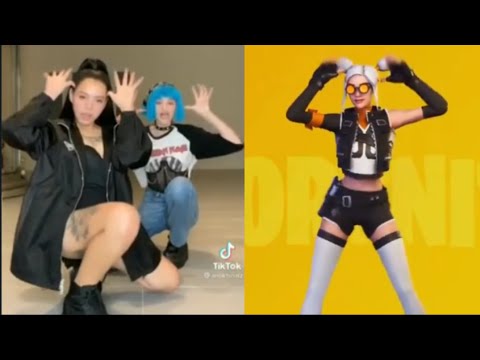 *NEW* Fortnite Build Up emote in Real Life (Brella Poarch - Build a B***ch choreography)