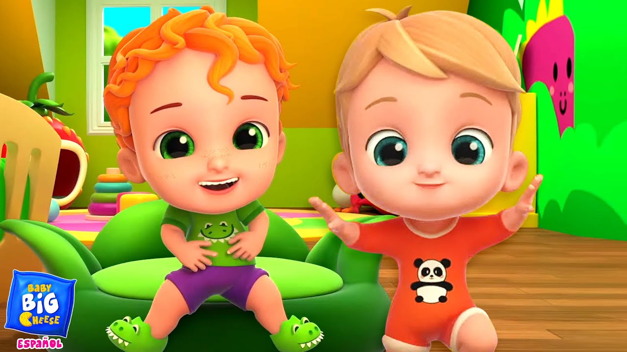 Cinco Pequeños Bebés Saltando, Canción Diversión De Números Para Niños ...