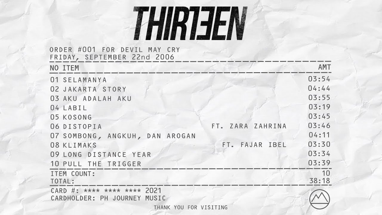 Thirteen Full Album - YouTube