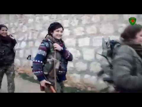 YPJ gegen Türkische Militäroffensive in Nordsyrien | Video Aus Afrin