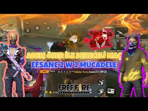 ADEM ÖZER İLE EFSANE DERECELI MAÇ YARGI DAĞITTIK - FREE FİRE
