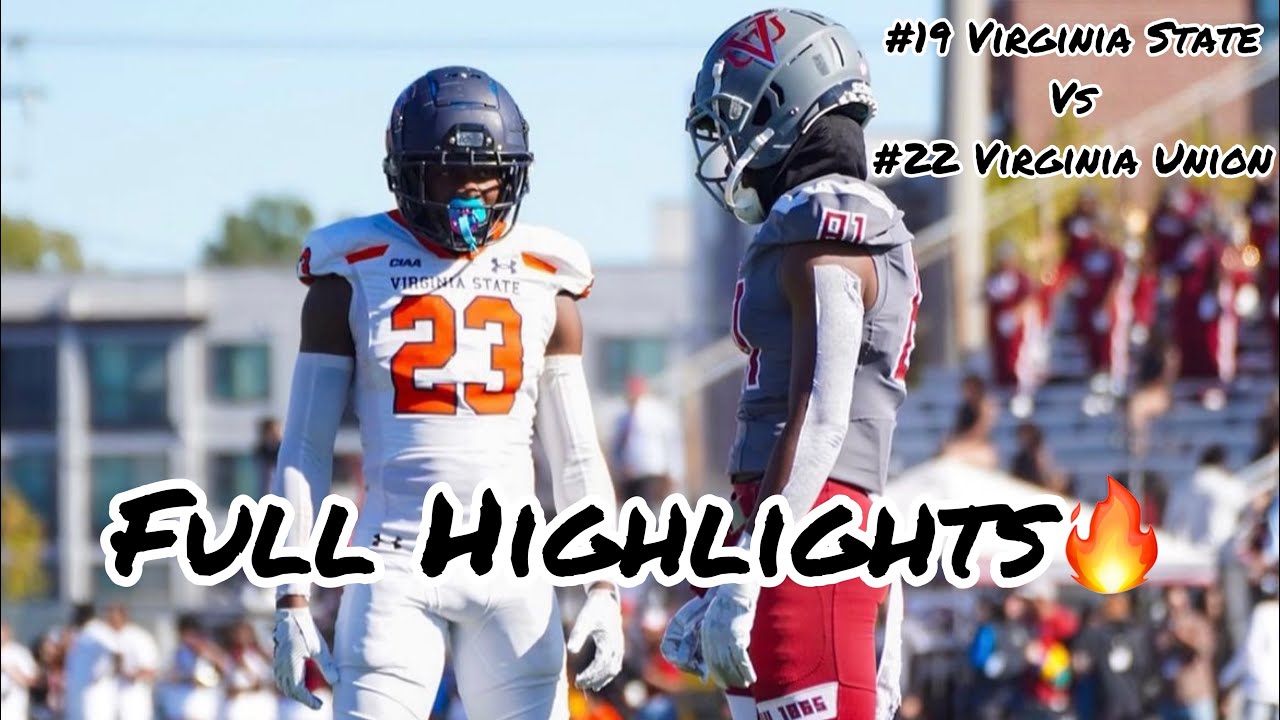 WIN OR GO HOME!! #19 VIRGINIA STATE vs #22 VIRGINIA UNION!! BATTLE FOR ...