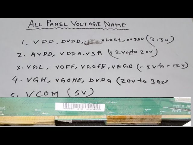 Schematic For Generating VGH, VGL, VCOM, And AVDD Voltage, 48% OFF