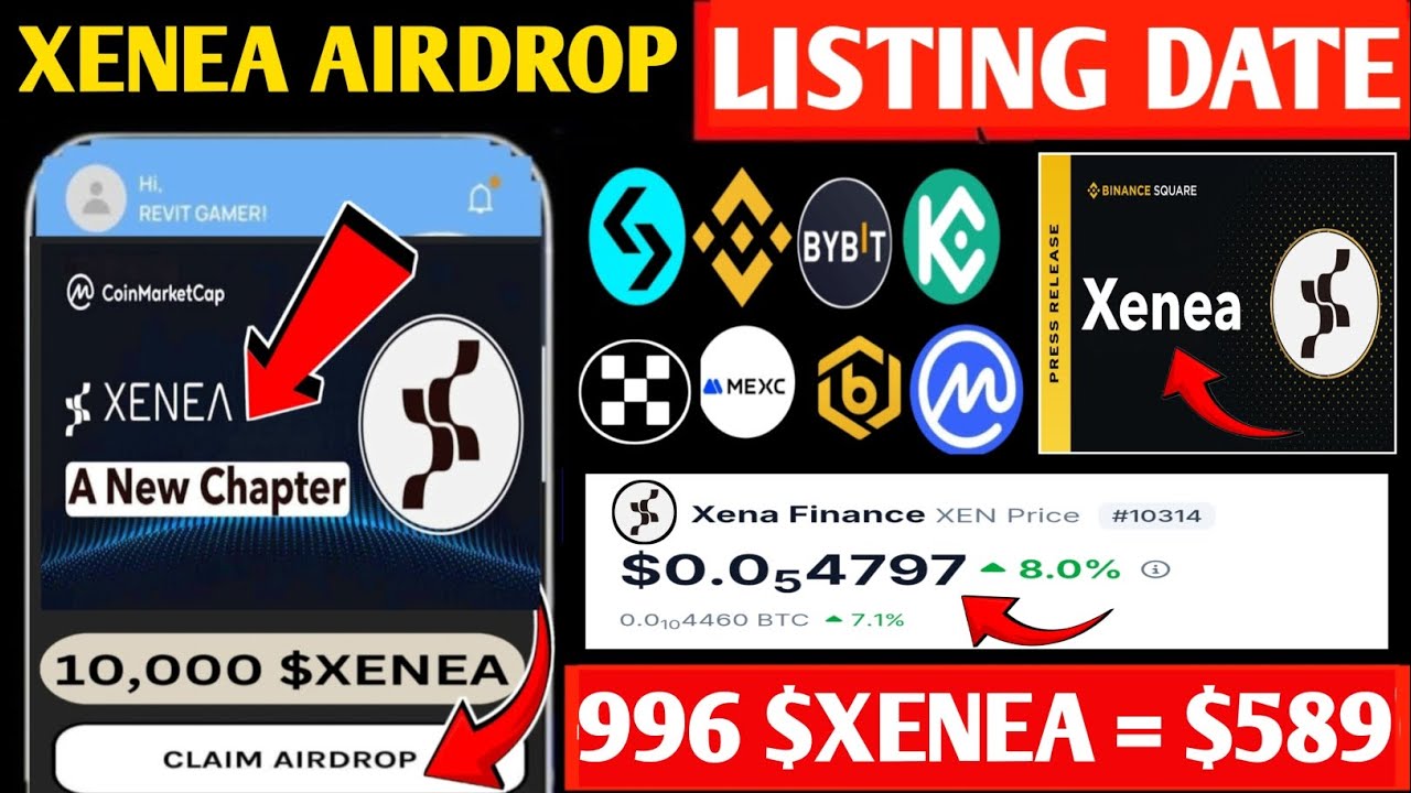 Xenea Wallet Listing Date | Xenea Airdrop New Update | Xenea Wallet ...