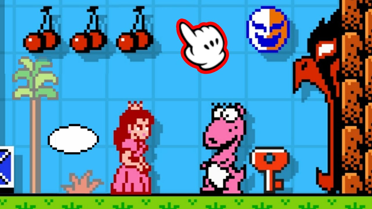 1-2 (SMB2) Super Mario Maker 2 with Modded SMB2 Style - YouTube