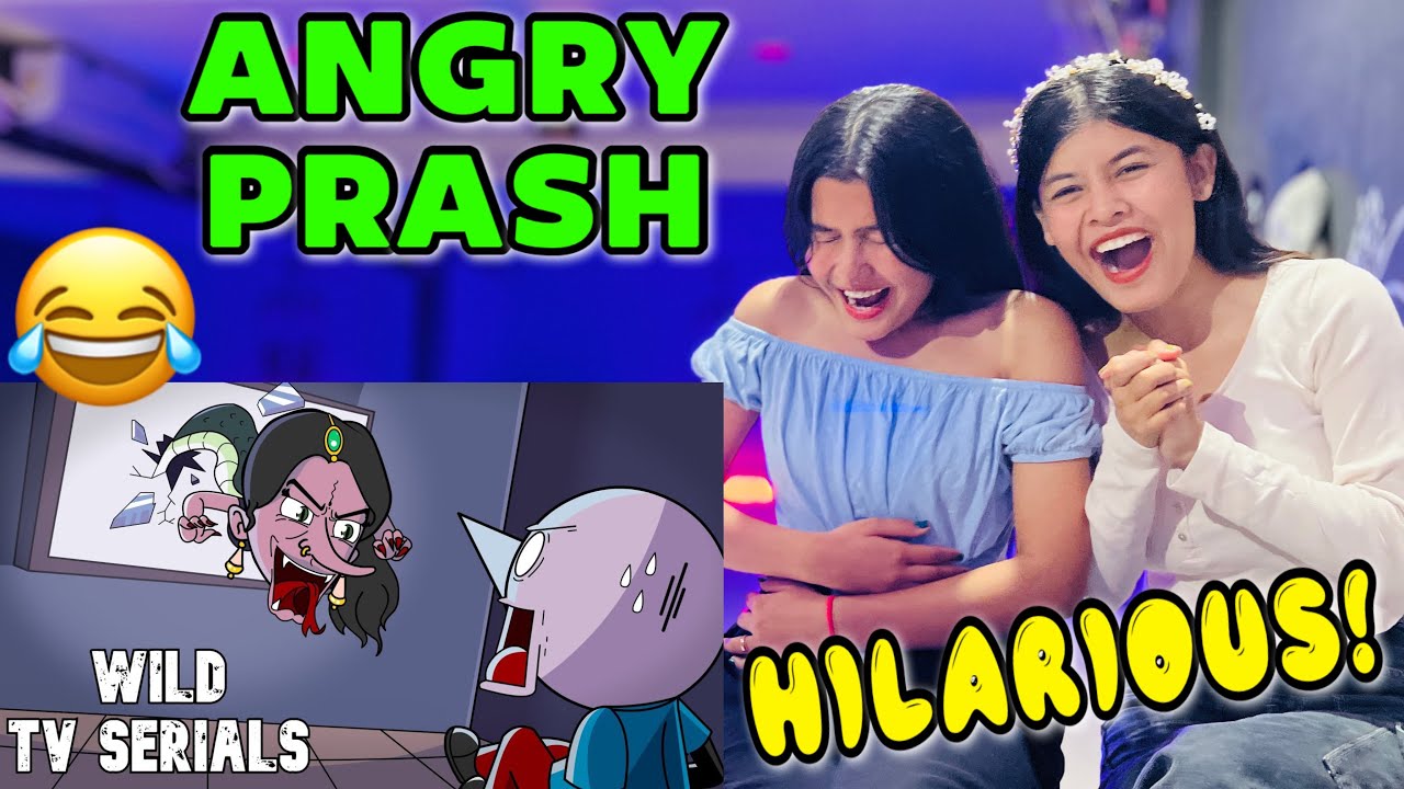 Wild Indian TV Serials | Angry Prash | Reaction Video - YouTube