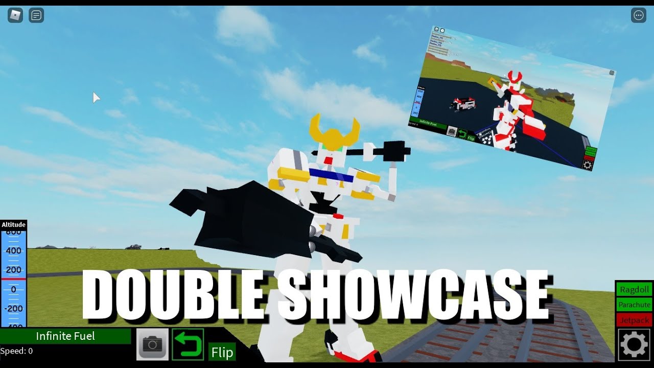 Plane crazy gundam Barbatos and astray red frame remake double showcase ...