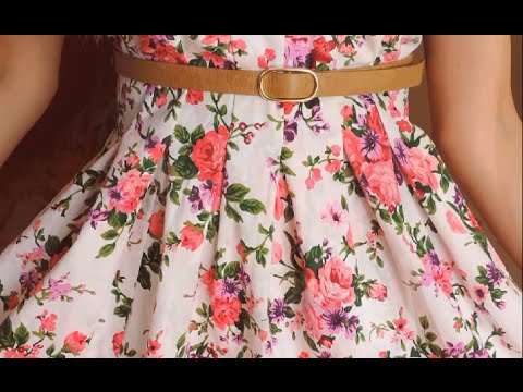 OOTD: Floral Special Occasion Dress ♡ - YouTube