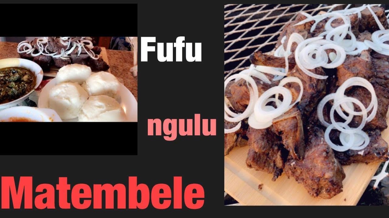 Congolais recette matembele na ngulu - YouTube