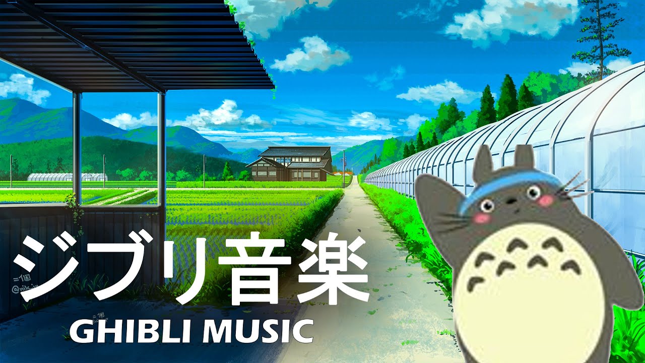4 Hours Ghibli Music -Ghibli Music🍬 Immerse yourself in the magical ...