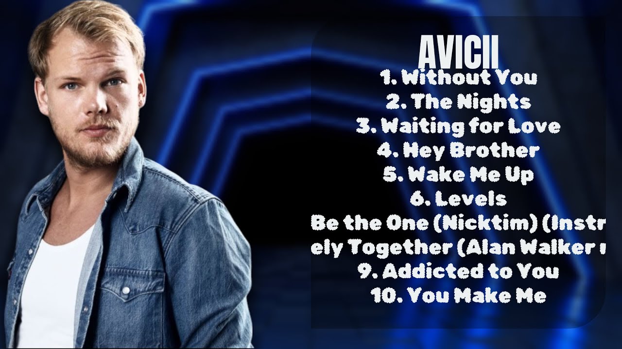 Avicii-Ultimate hits compilation of 2024-Top-Ranked Songs Playlist ...