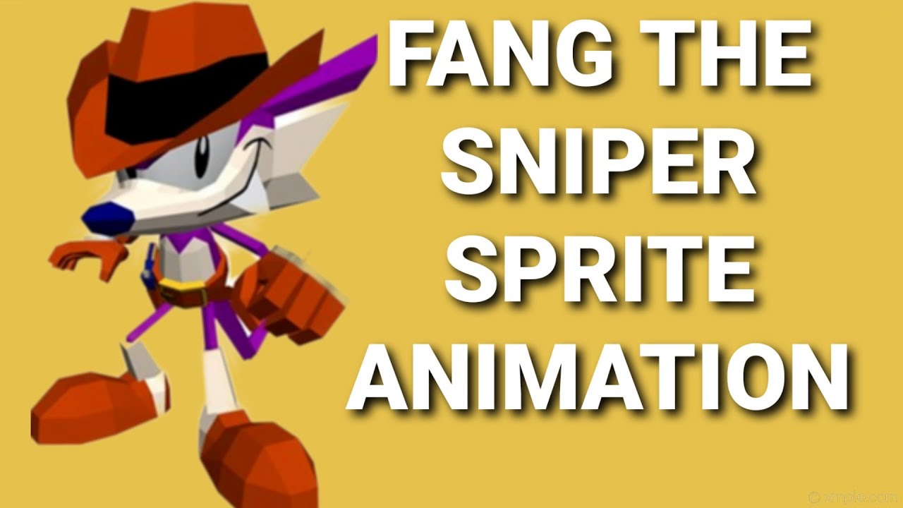 Fang The Sniper Sprite Animation (READ DESC) - YouTube