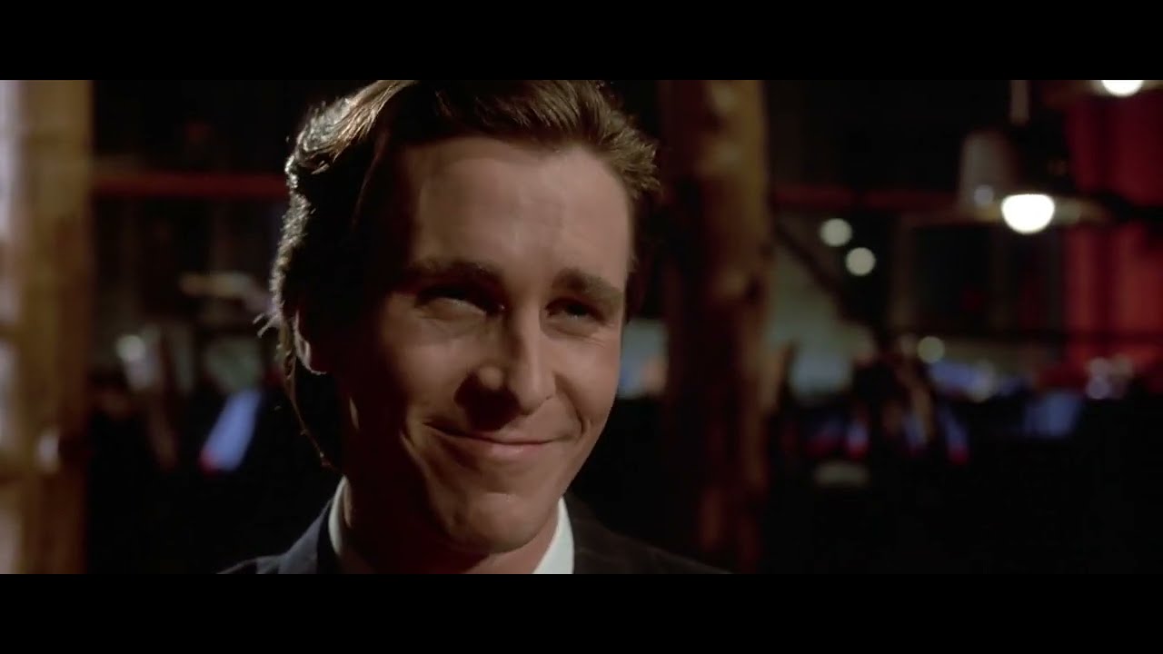 American Psycho (2000) Patrick Bateman Kills Paul Allen - YouTube