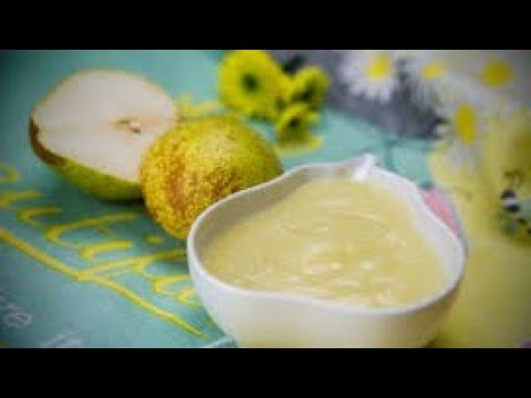 Receita de Papinhas de Pera Para o Bebê - YouTube