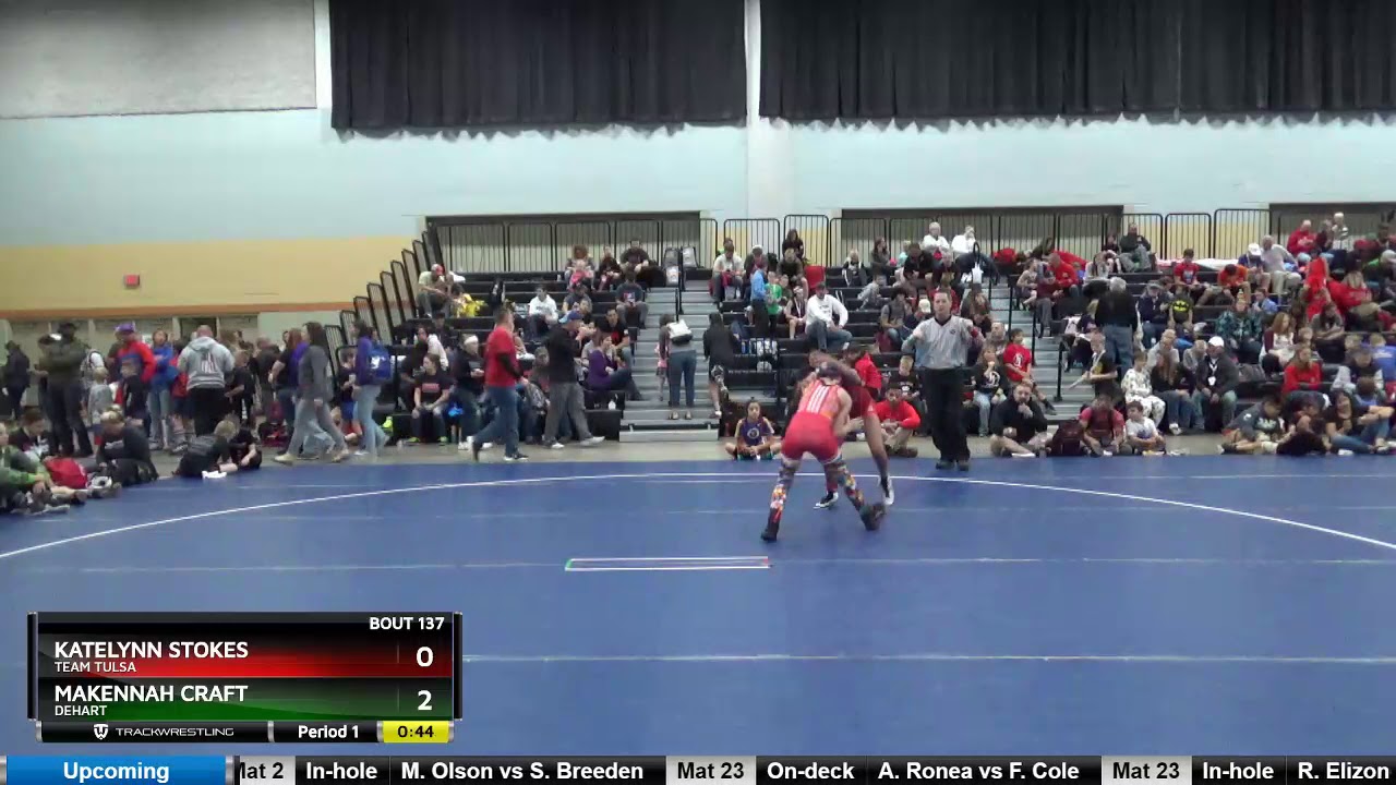 Girls (11 - 14 Years Old) 77-84 Katelynn Stokes Team Tulsa Vs Makennah ...