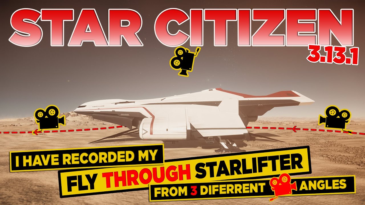 STAR CITIZEN Hercules Starlifter C2 - Improved visual feeling of flying ...