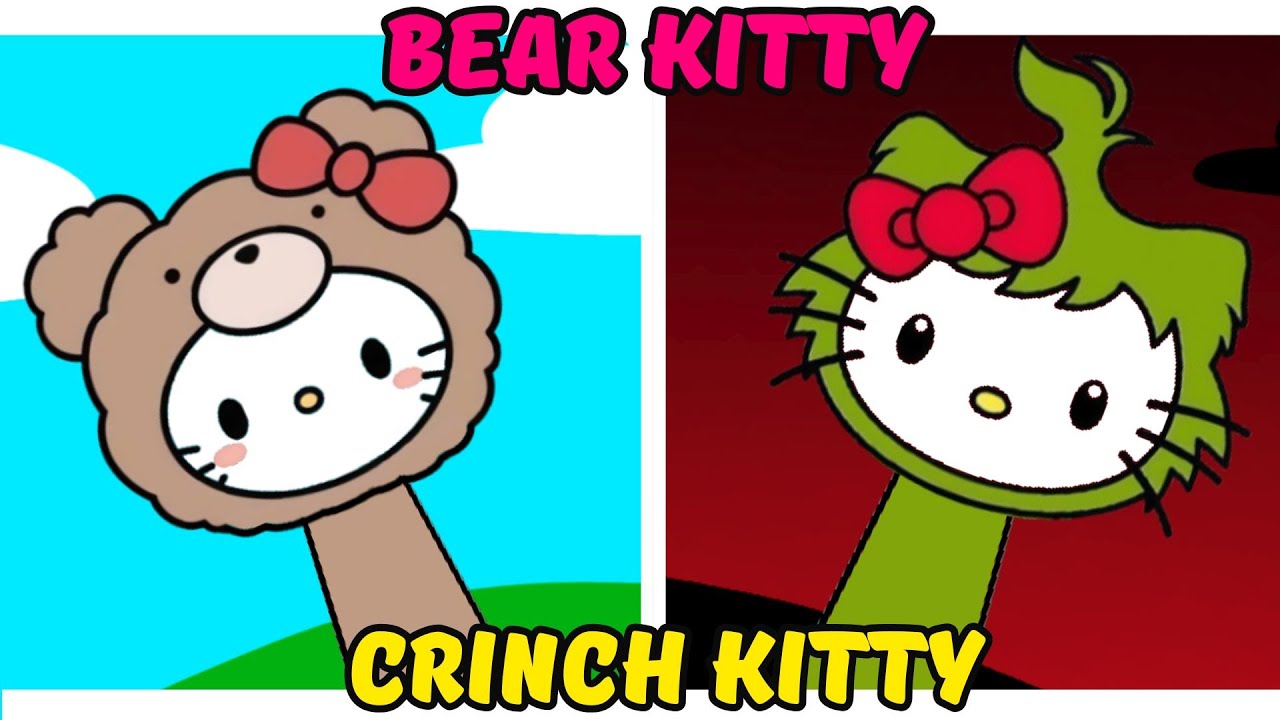 My Sprunki OC: Hello Kitty Bear & Hello Kitty Grinch - YouTube
