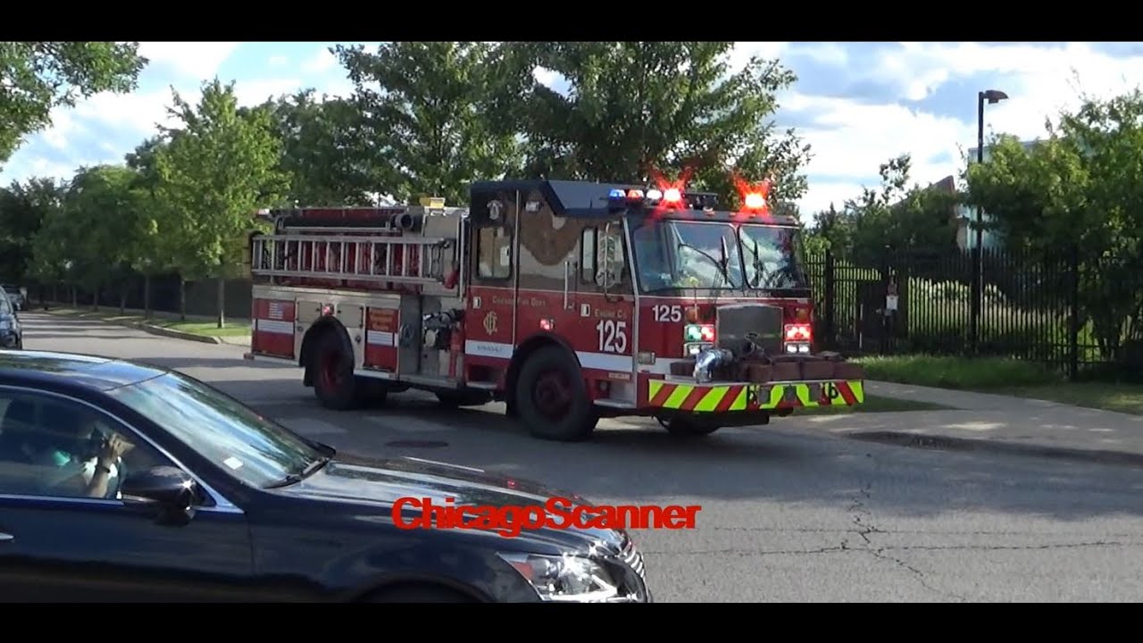 Chicago Fire Department Engine 125 Responding - YouTube