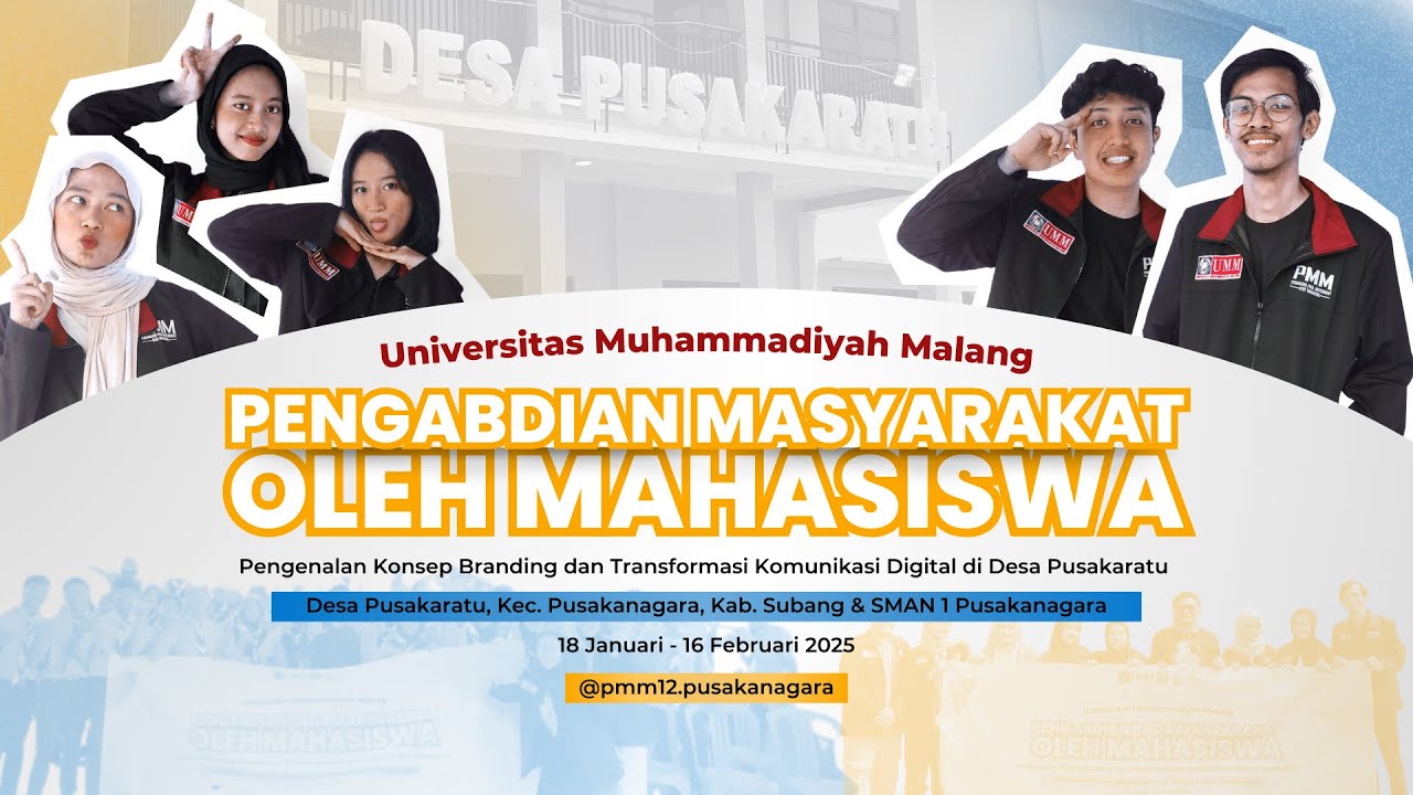 [PMM UMM 2025] VIDEO TUTORIAL (AFTER MOVIE) GEL 1 - KEL 12 ...