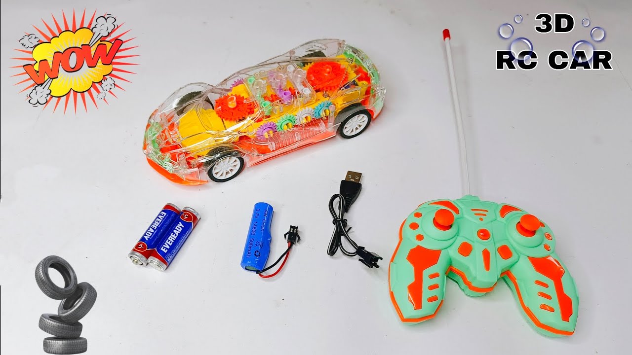 Racing Car Remote Control Unboxing & Testing Video || - YouTube