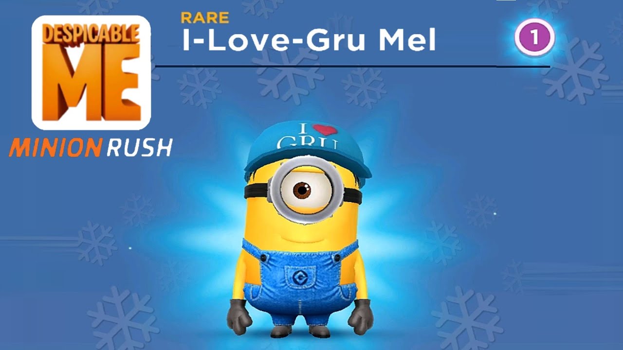 I-Love-Gru Mel Minion Rush Unlock Costume Mel minion gameplay ...