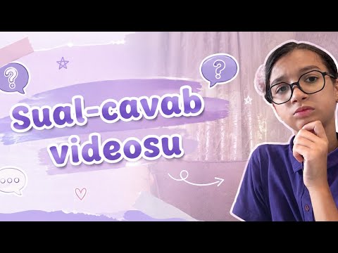 Sual-Cavab videosu🤨❓/Aysu Niftaliyeva 