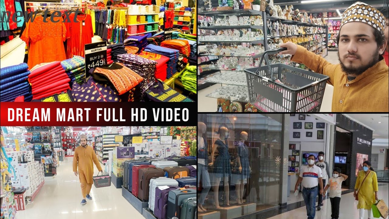Dream mart hoskote | Dream mart hoskote online shopping | HD Video | By Tausif Raza Noori - YouTube