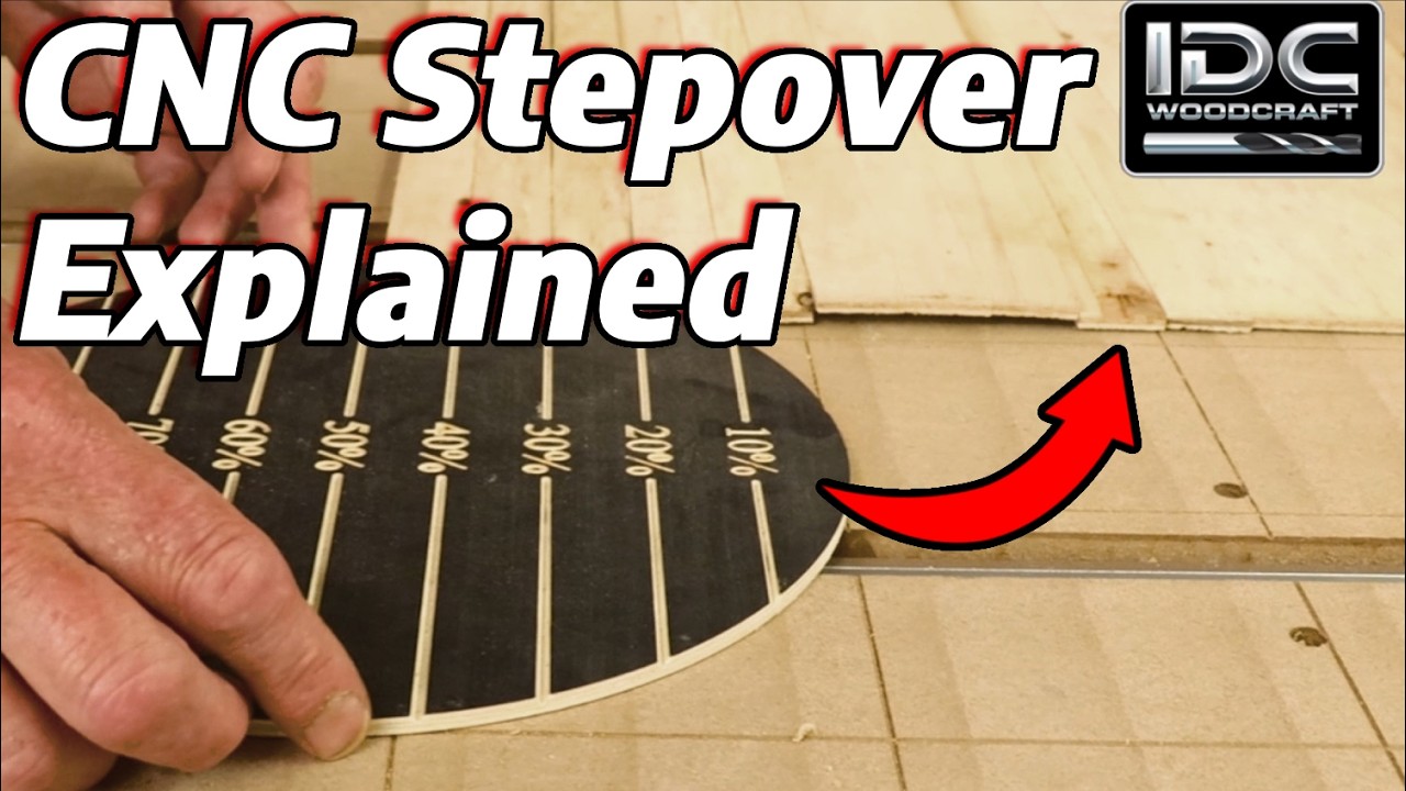 CNC Stepover Explained: Smooth Cuts vs Fast Cuts - YouTube
