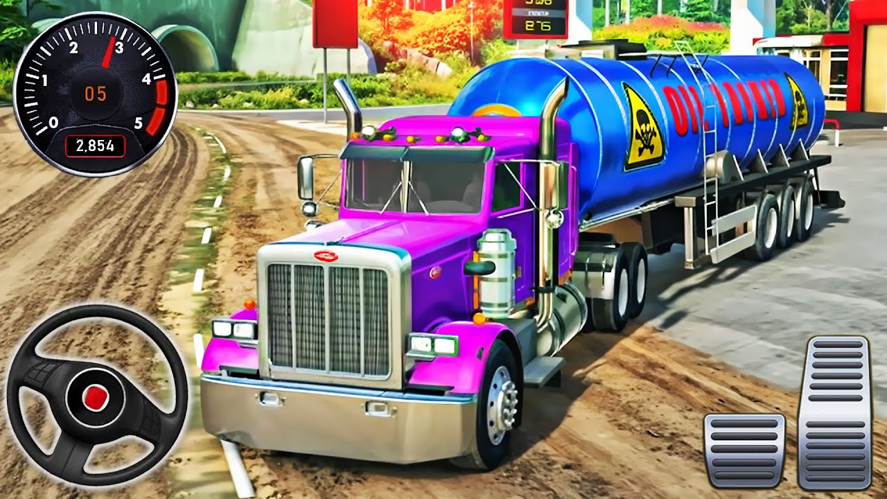 Oil Tanker Transport Driving Simulator - Cargo Transport Multistory ...