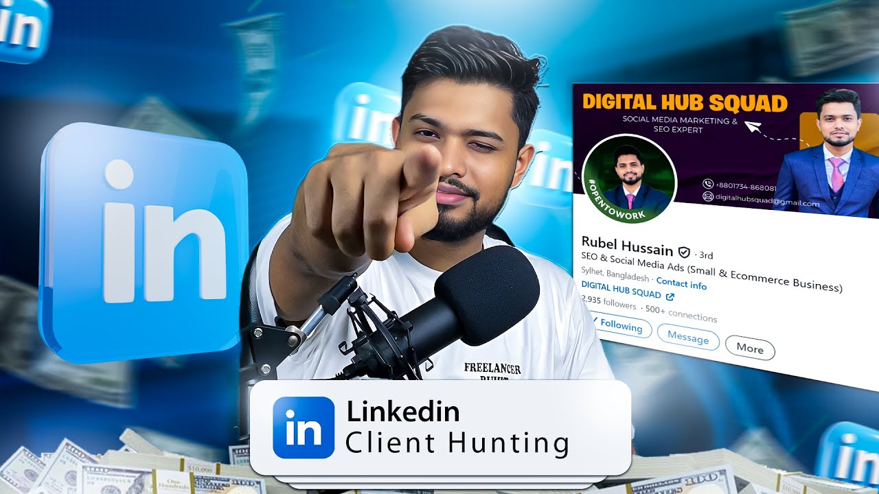 How to Make a strong LinkedIn Profile | How to find Job / clients on ...