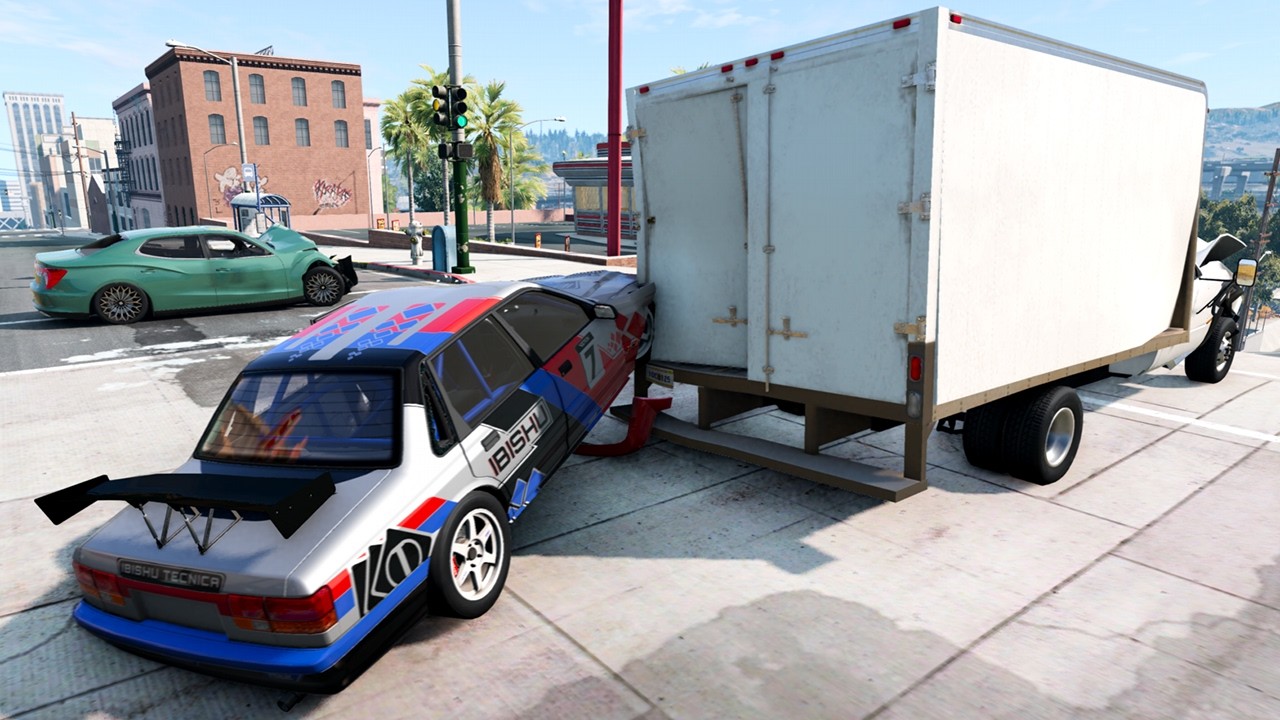 Car Collision #3 - [ BeamNG drive ] - YouTube