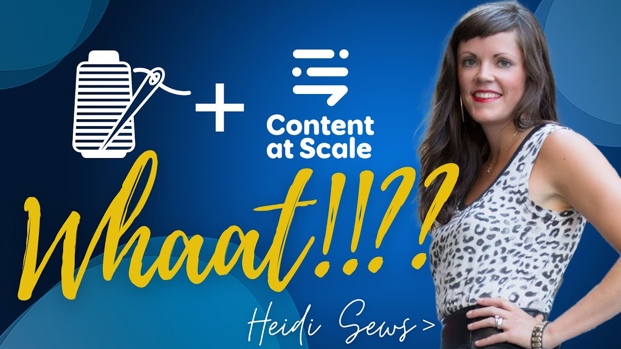 From Fashion Designer to Content Champion: How Sew Heidi Dominates with ...