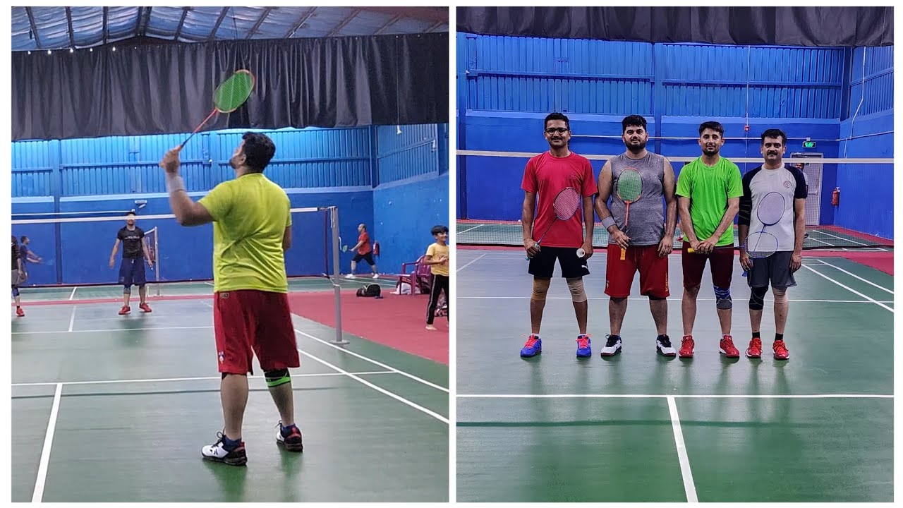 Badminton Match#4 8-0 to a win. Amazing come back. 🏸🏸🏸 - YouTube
